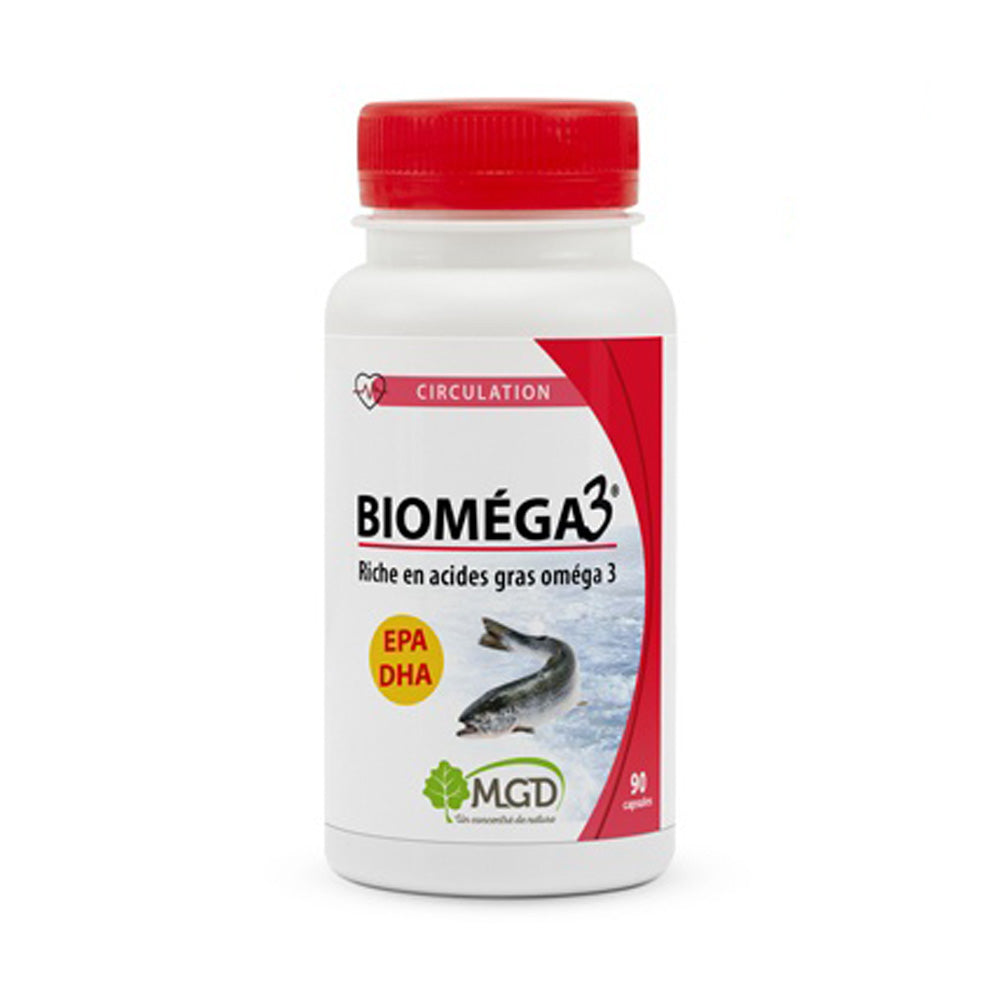 Mgd Bio oméga 3 90 Capsules – MOKAMILAT